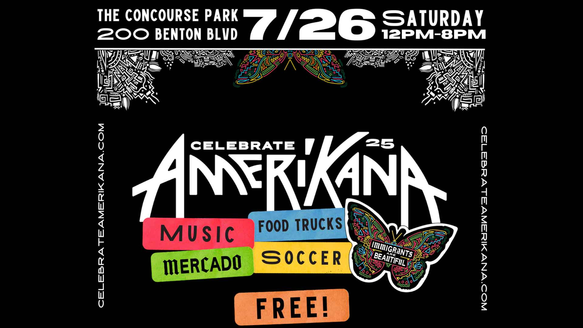 Celebrate Ameri'kana Music & Arts Festival at Concourse Park