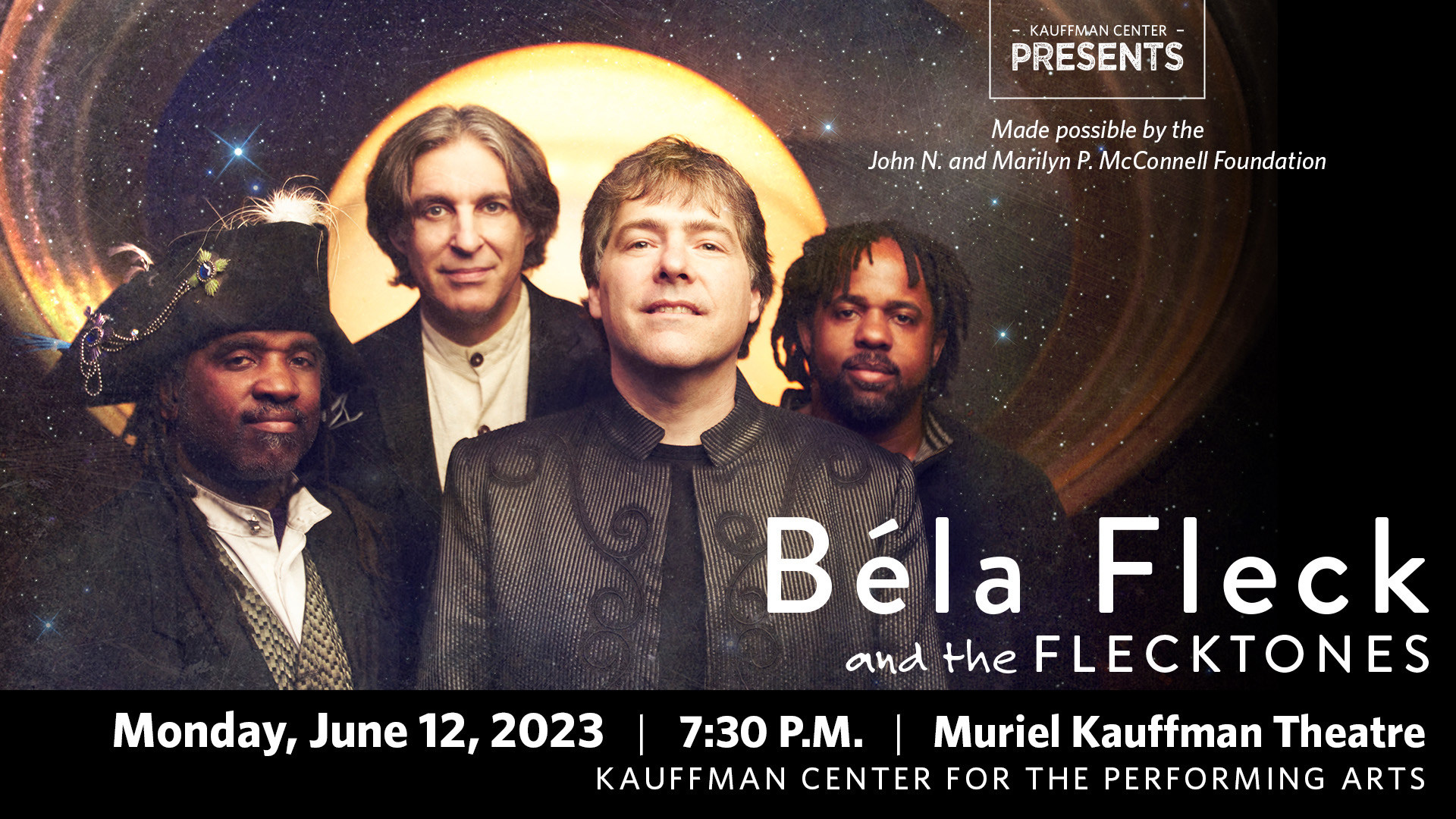 Béla Fleck & the Flecktones at the Kauffman Center for the Performing Arts