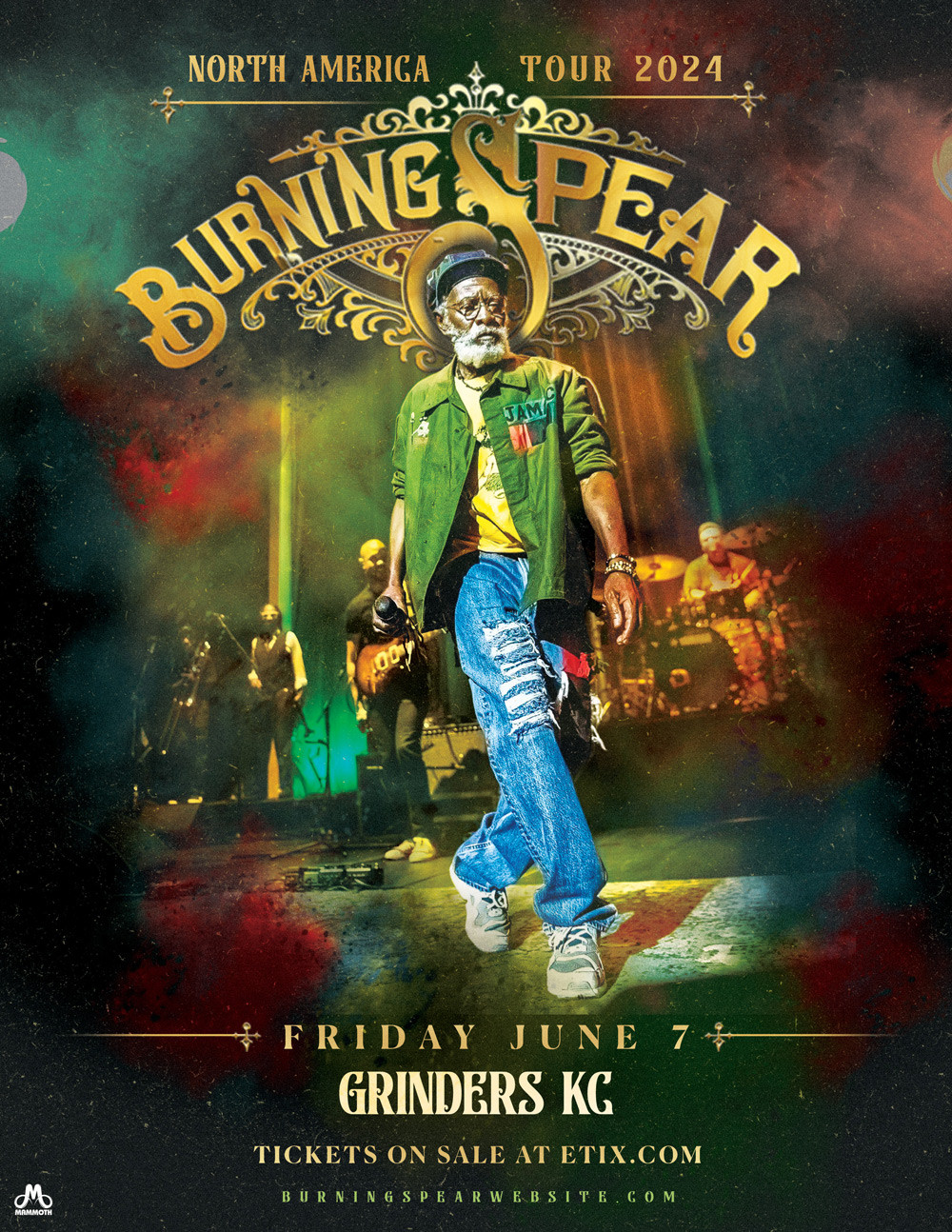 Reggae Uprising: Burning Spear at Uptown Theater