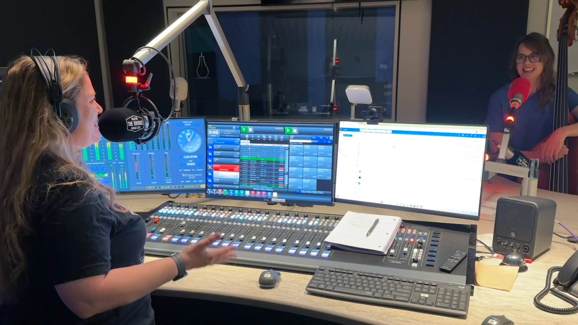 Claire Adams In The Bridge Studios