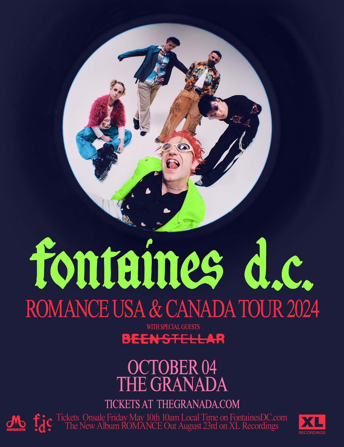 SOLD OUT - Fontaines D.C. w/Been Stellar at The Granada