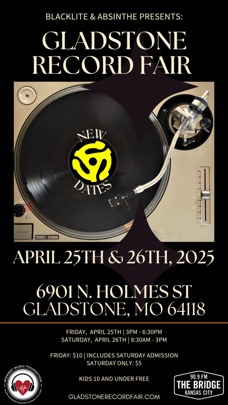 Gladstone Record Fair at Gladstone Community Center