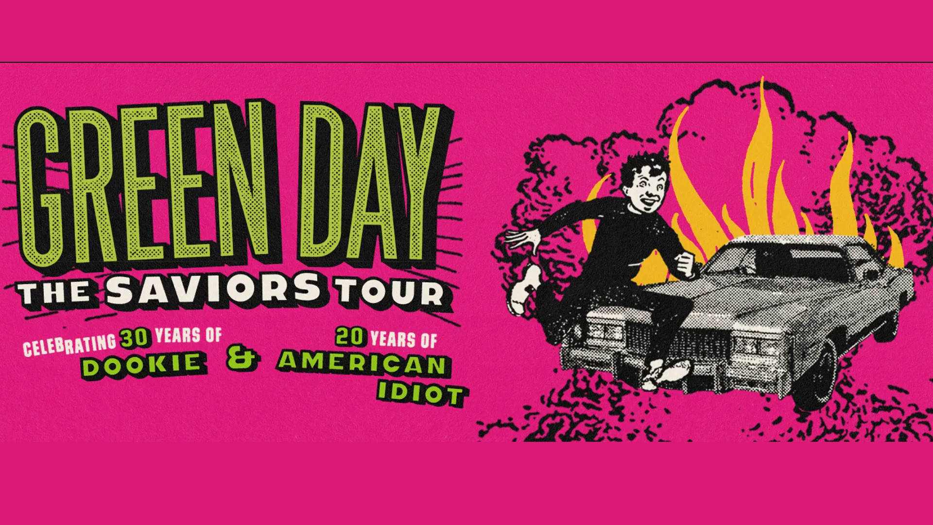 Green Day on The Saviors Tour at Azura Amphitheater with Rancid and The ...