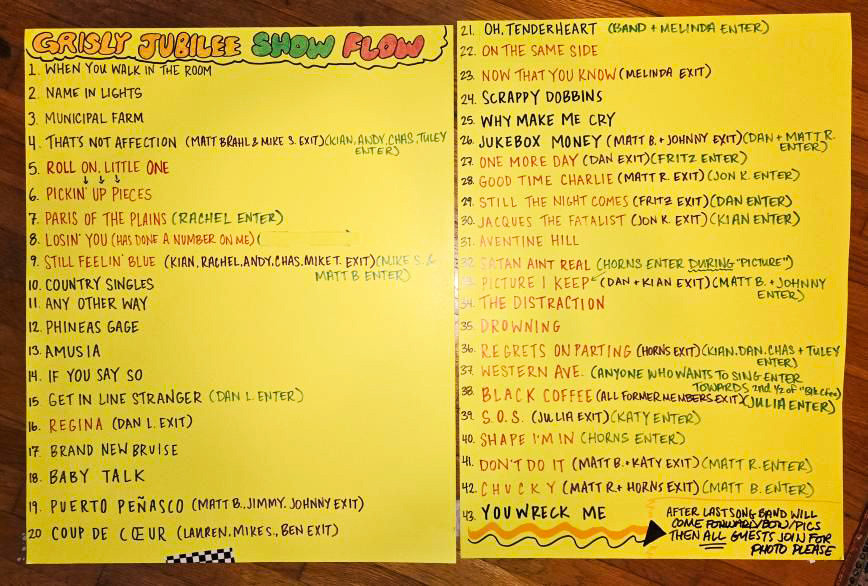 Regrets on Parting: The Grisly Hand's Farewell Jubilee