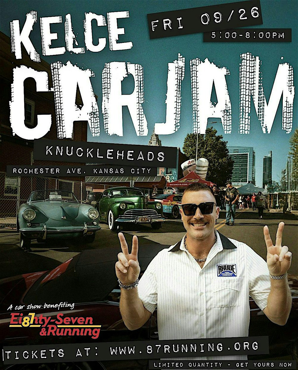 Kelce Car Jam at Knuckleheads