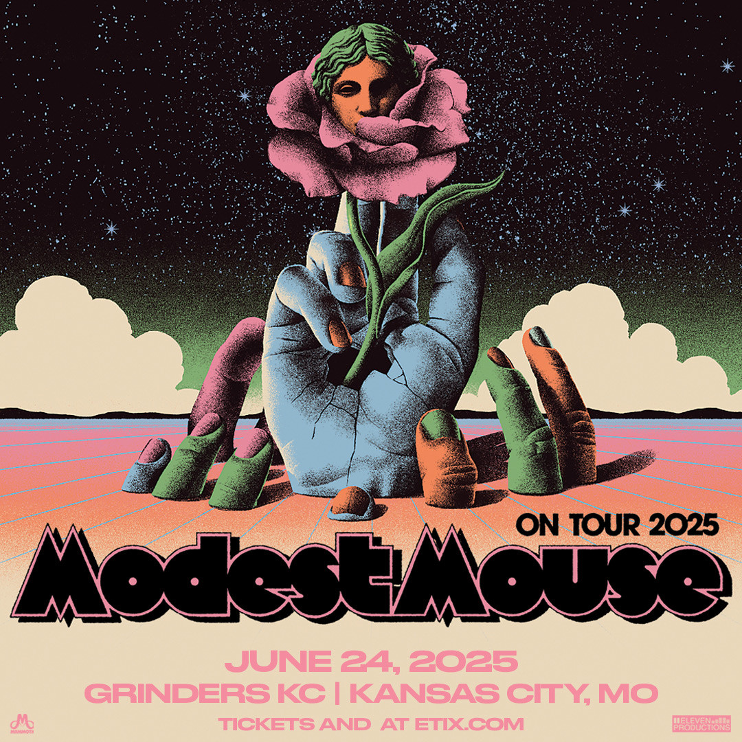 Modest Mouse with Doug Martsch at Grinders KC on Tuesday, June 24, 2025.