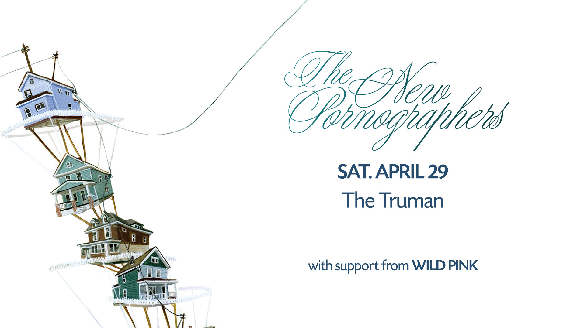 The New Pornographers w/Wild Pink at The Truman