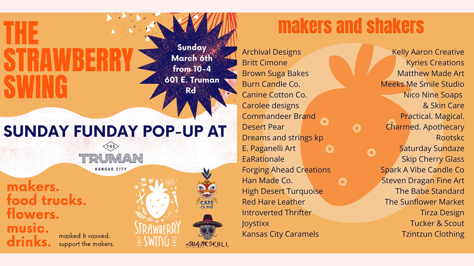 Strawberry Swing Sunday Funday Pop-Up