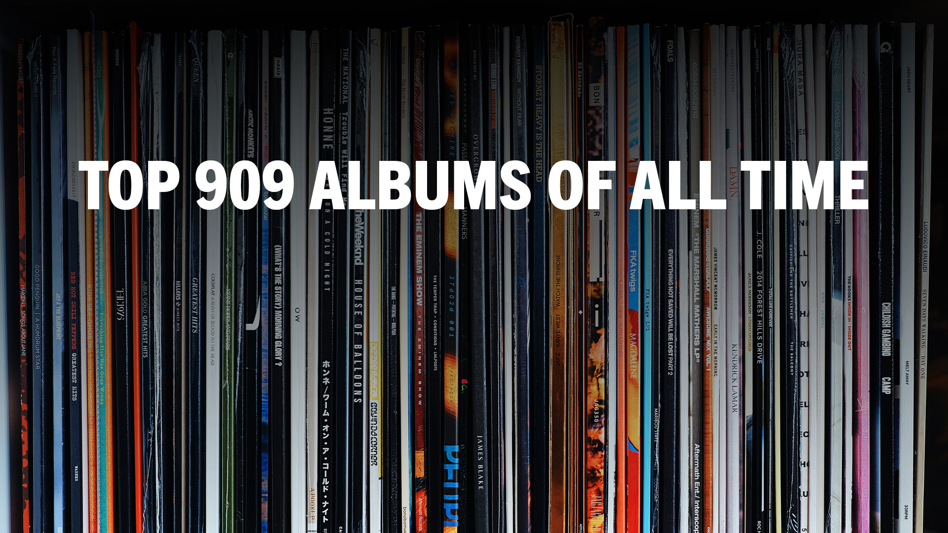 A Closer Look at the Top 909 Albums of All Time